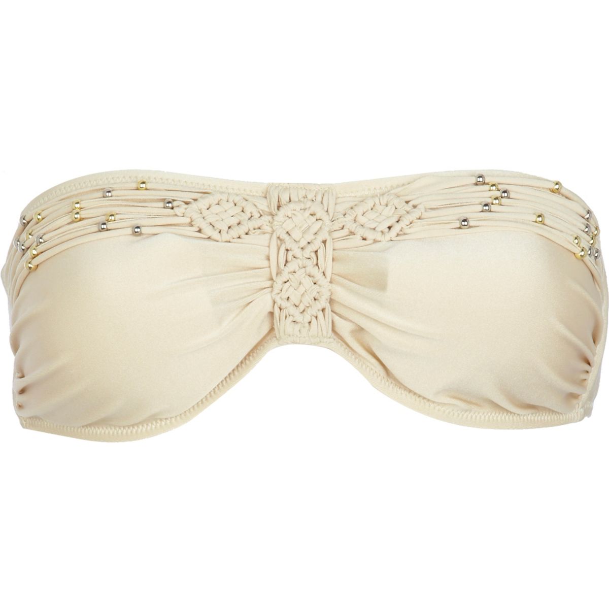 Gold macrame bikini top - Swimwear & Beachwear - Sale - women