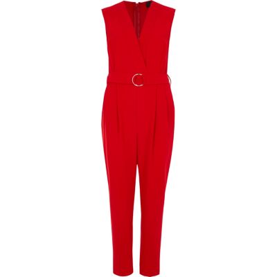 Red Playsuits & jumpsuits | Women Playsuits & jumpsuits | River Island